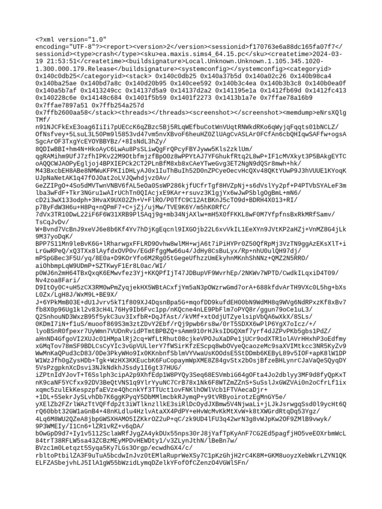 Lastcrash 63846568485 | PDF | Operating System Technology | Computer Architecture