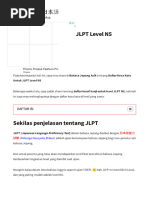 Kisi-Kisi JFT A2 Latihan | PDF