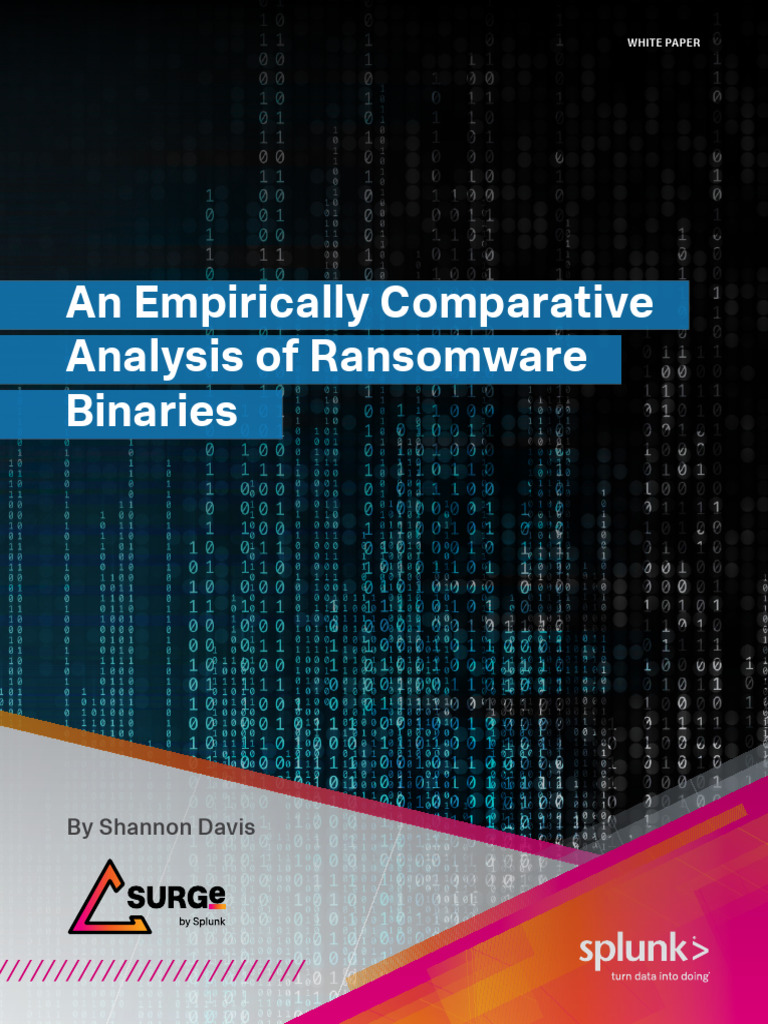 Analysis of Ransomware Binaries | PDF | Ransomware | Microsoft Windows