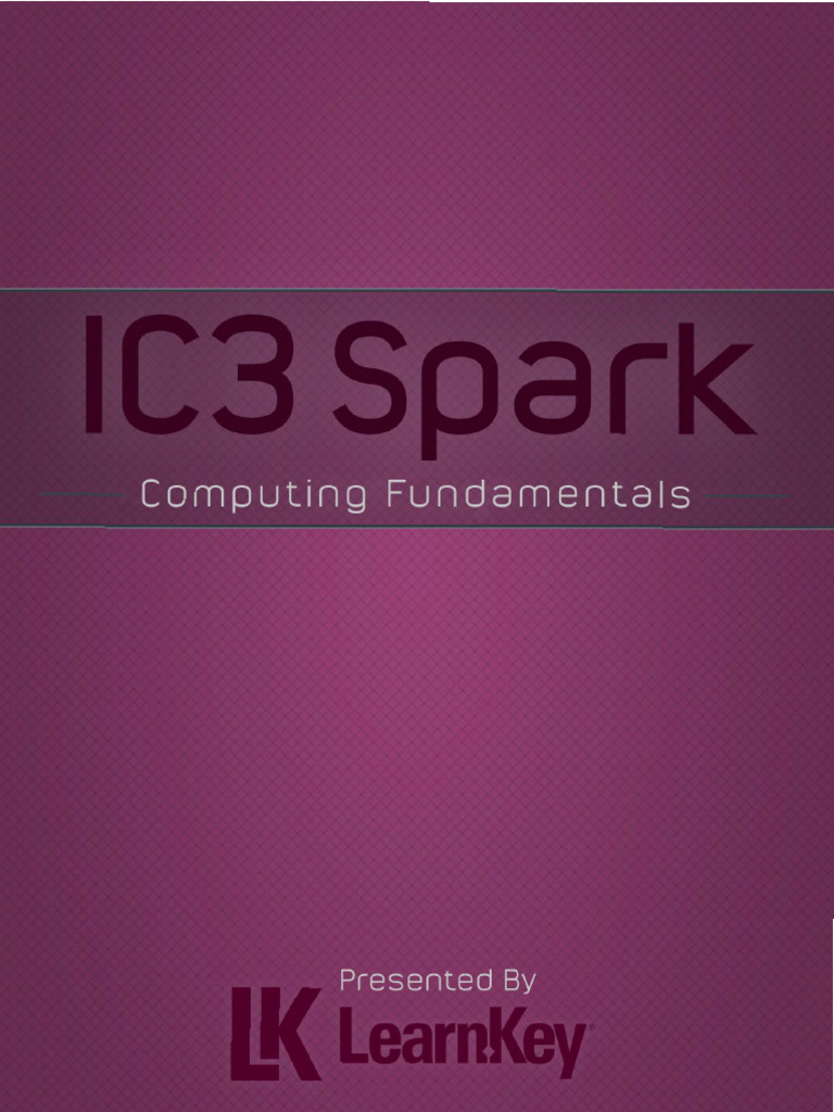 I C 3 Spark Computing Fundamentals | PDF I C 3 Spark Computing Fundamentals | PDF
