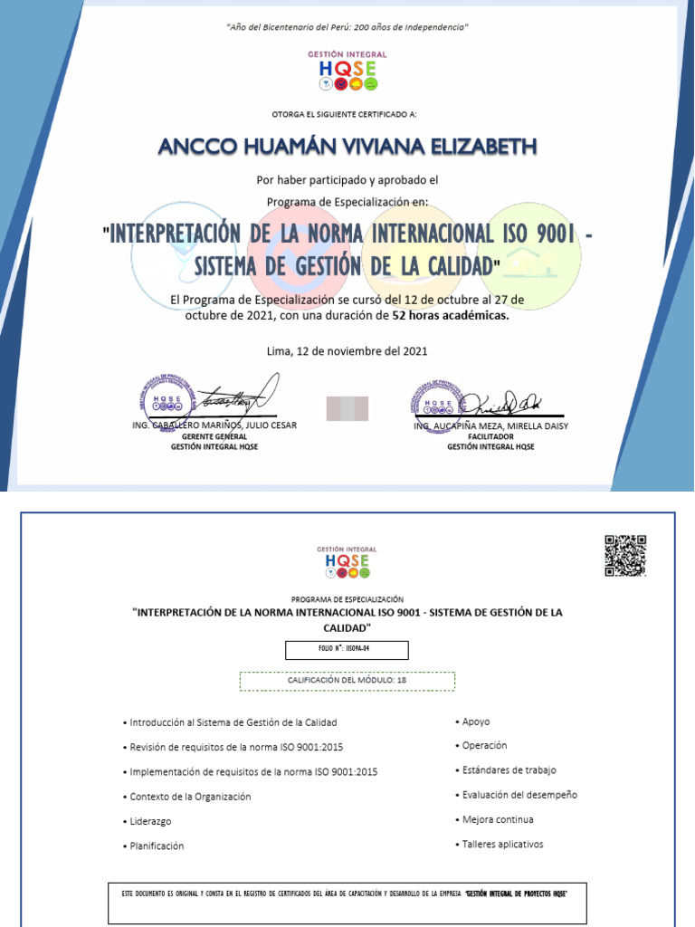 Iiso 9001 A - 4 | PDF