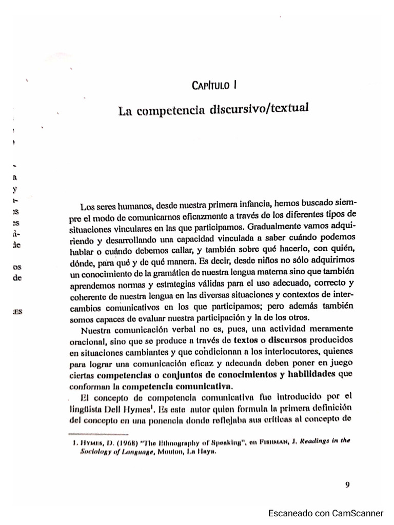 La Didáctica Del Texto Cap. I | PDF