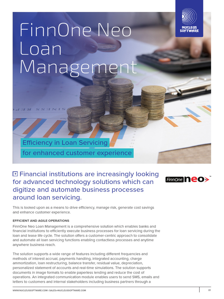 FinnOne Lending | PDF | Loans | Banks