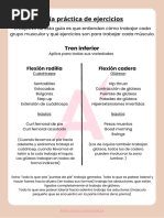 Ejercicios con Pesas Libres y Guía Visual | PDF | Sistema ...
