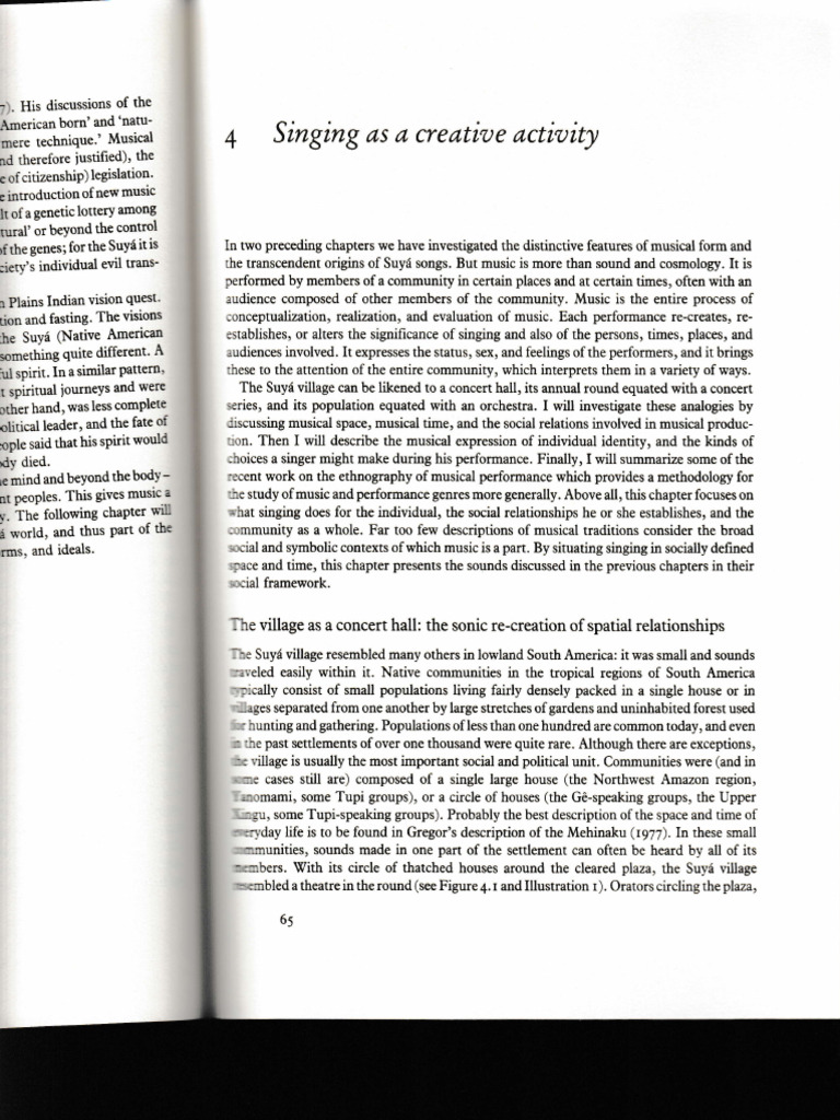 Chap.4 Singing As Creative Activity | PDF