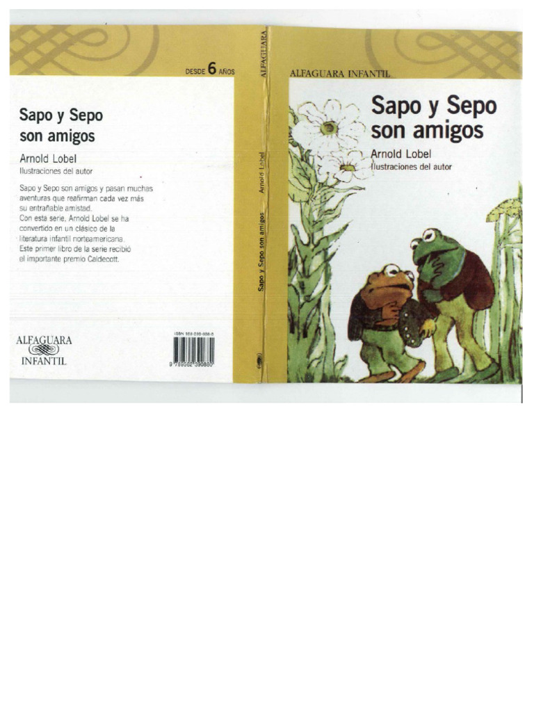Sapo y Sepo Son Amigos Libro Pequeño para Imprimir | PDF