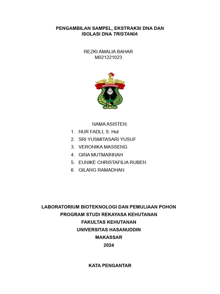 Ekstraksi Dan Isolasi Dna | PDF Ekstraksi Dan Isolasi Dna | PDF