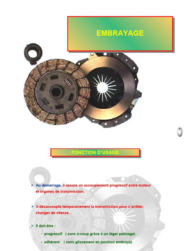 14 Embrayage | PDF