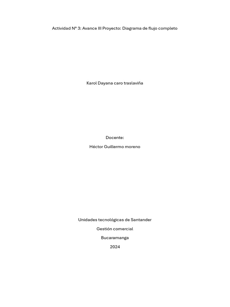 Avance 3 Del Proyecto | PDF