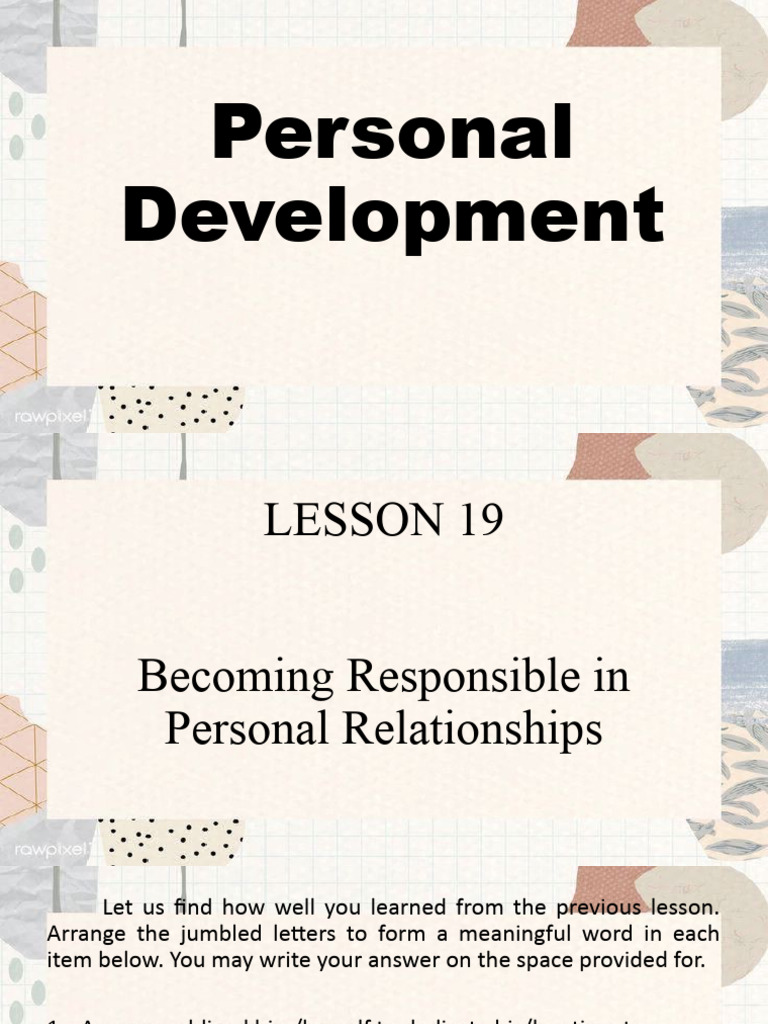 Perdev Q2 Week2 | PDF | Leadership | Motivation