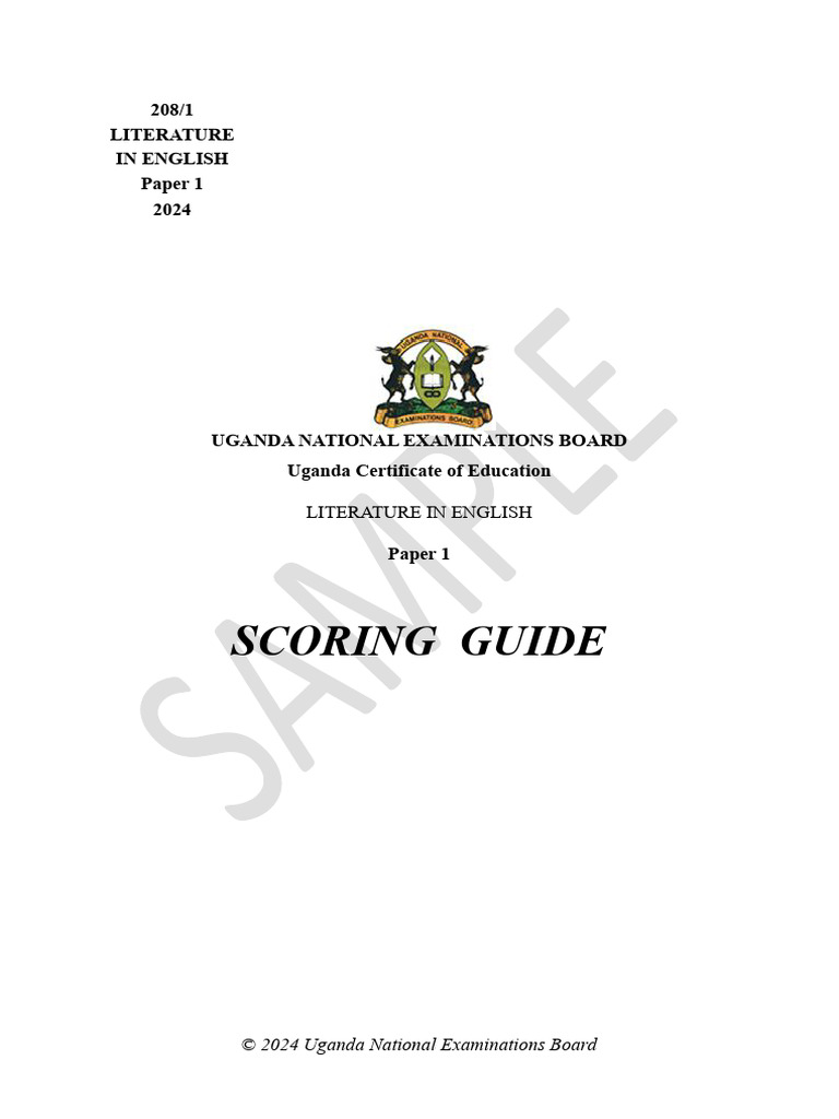 208 1 NLSC Sample 24 Guide | PDF | Evil | Envy