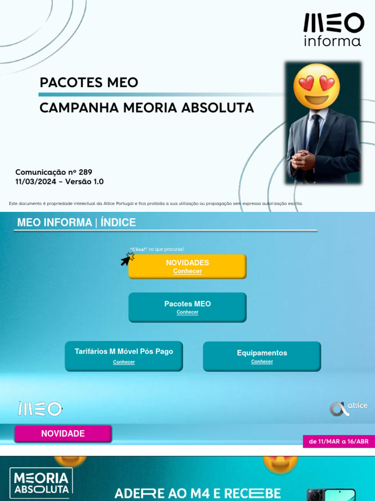 289 - 20240311 - Pacotes Meo - Campanha Meoria Absoluta | PDF