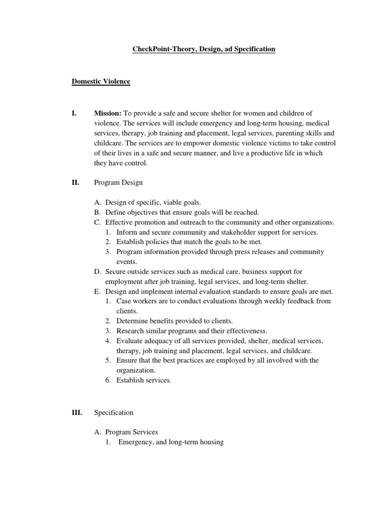 Theory, Design, and Specification | PDF