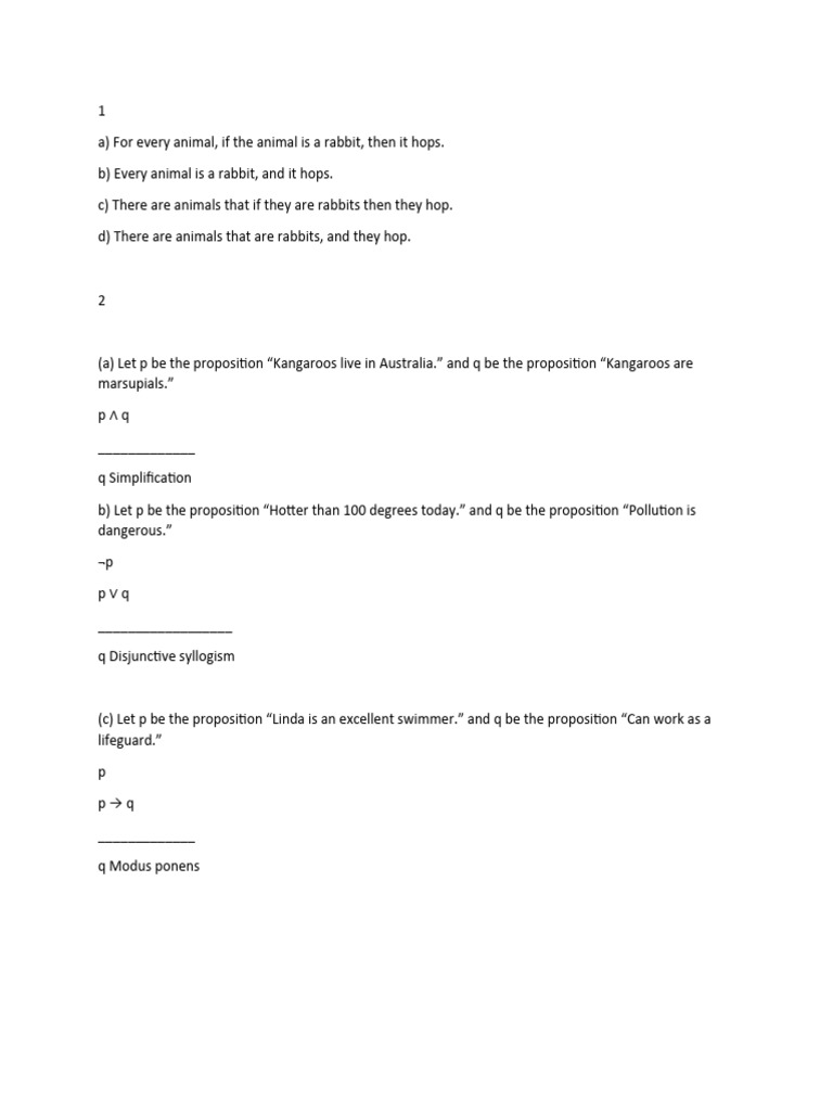 Assignment 4b | PDF | Logic | Mathematical Logic