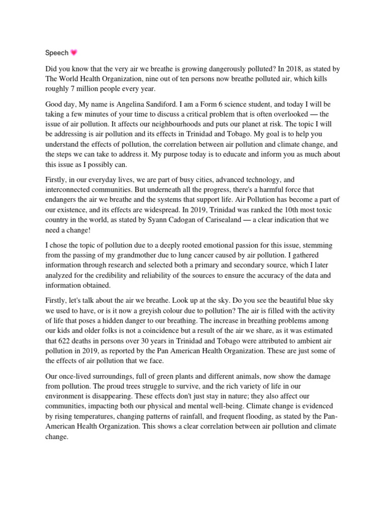 Communication Studies Speech Sample | PDF | Self-Improvement