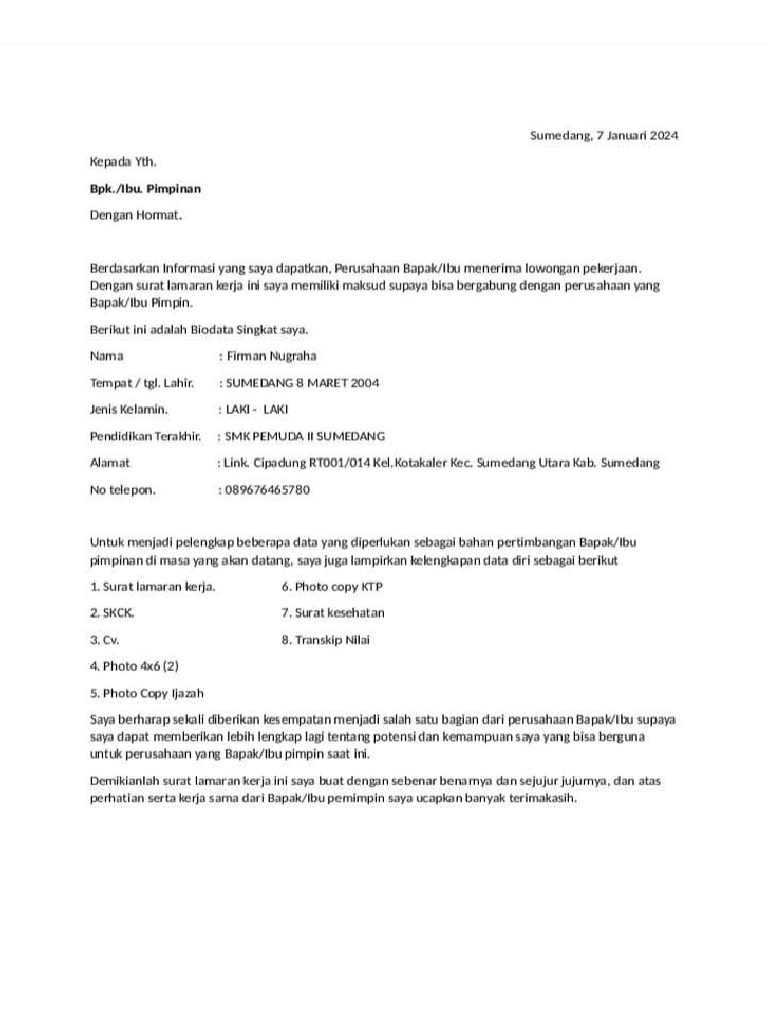 Firman Nugraha | PDF