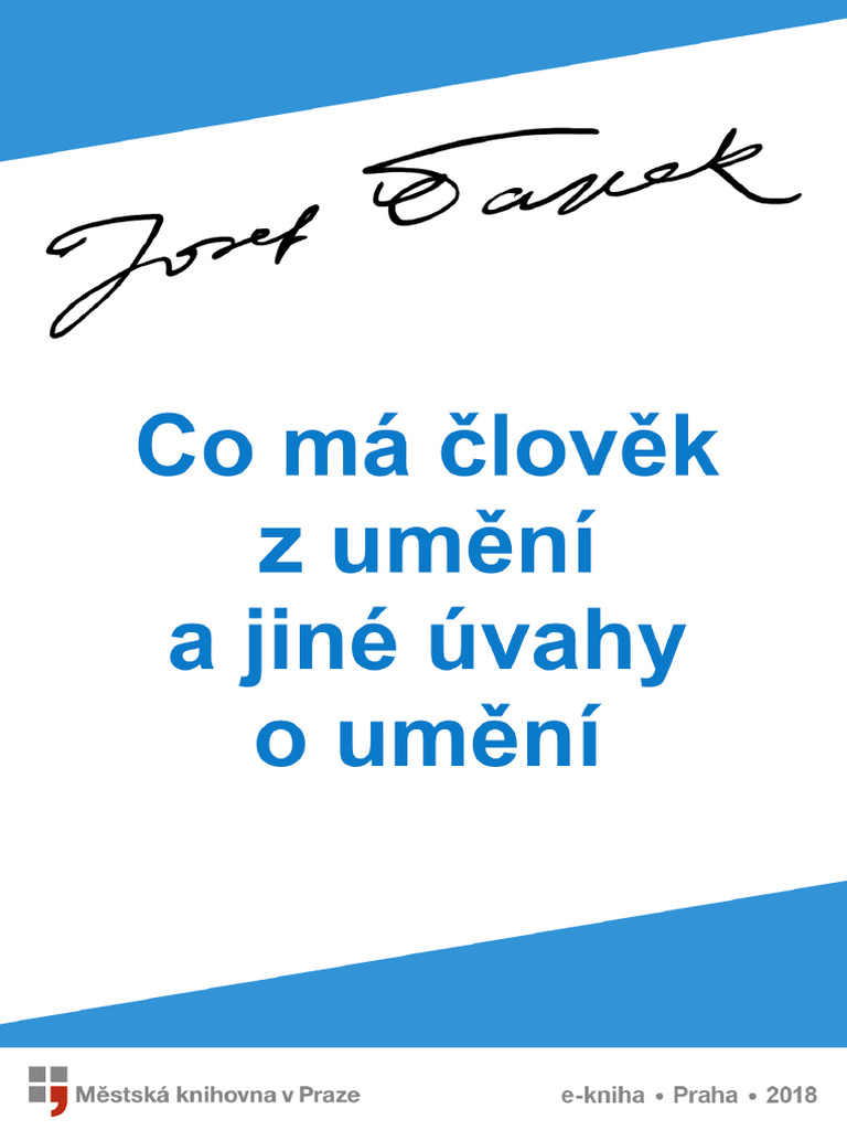 Co Ma Clovek Z Umeni | PDF