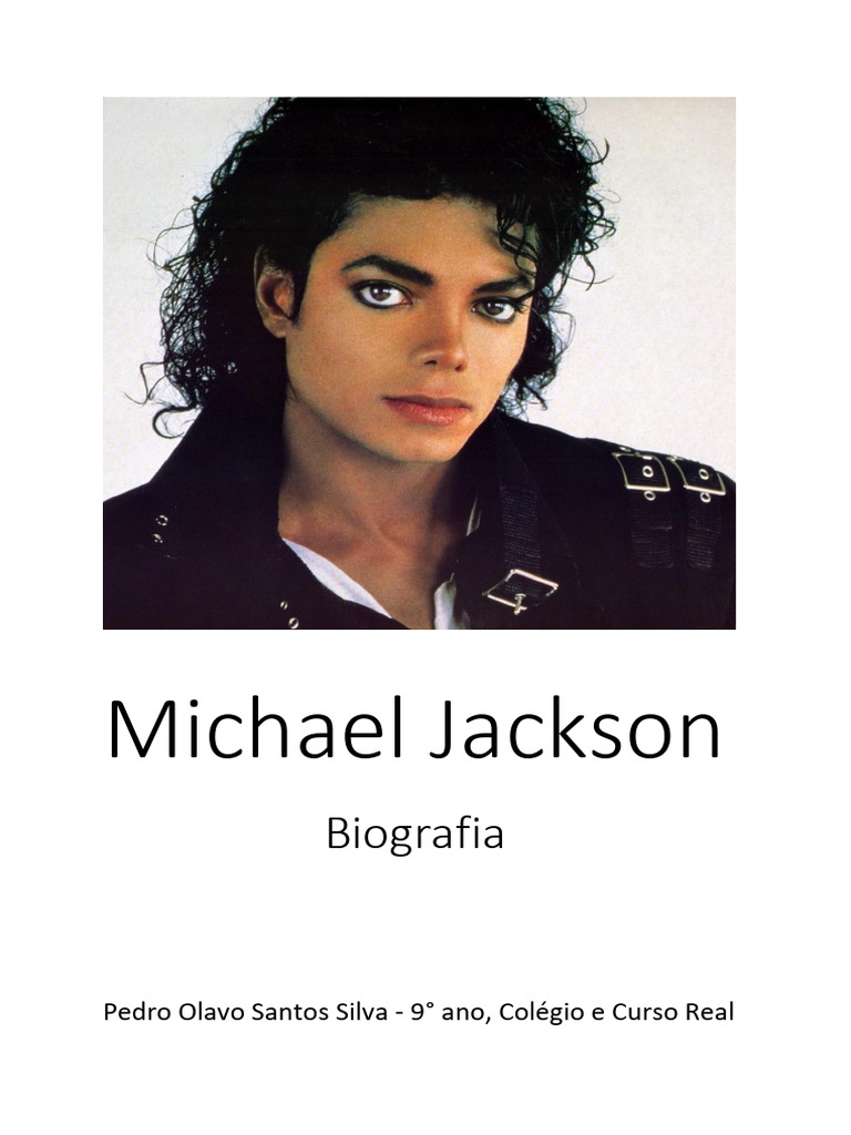 Micro Biografia Michael Jackson PDF | PDF