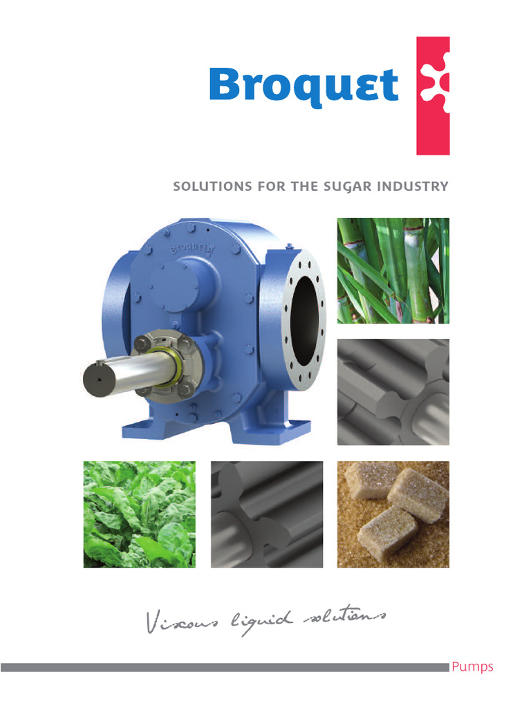 Broquet Pump Solutions for Sugar Industry | PDF | Pump | Applied And ...