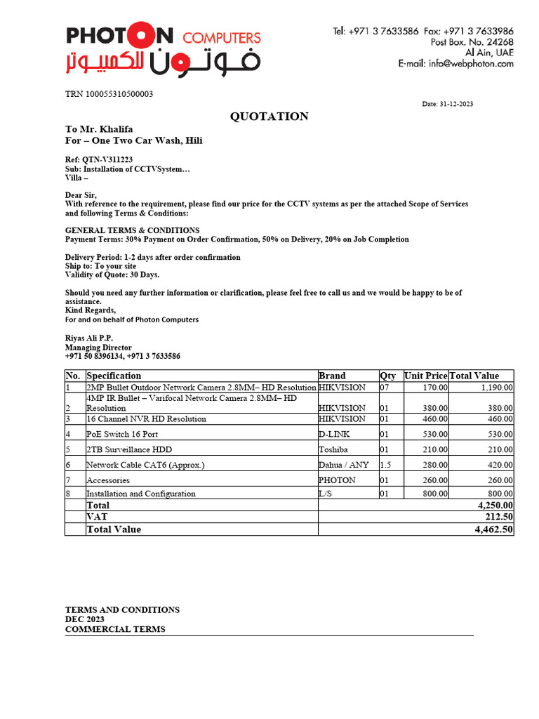 QTO OneTwo Hili | PDF