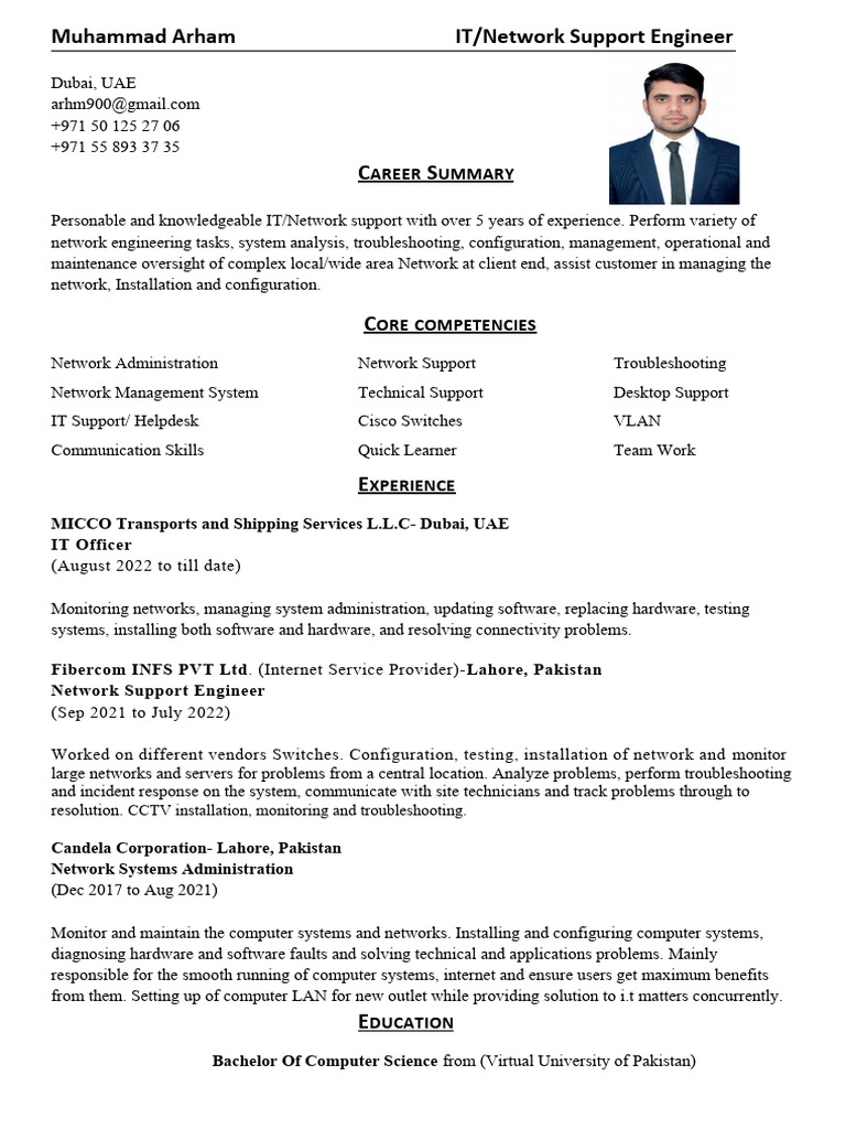 Muhammad Arham Download Free Pdf Computer Network Computer Networking