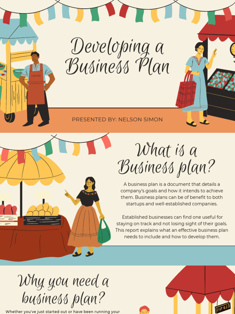 Developing A Business Plan - Nelson Simon | PDF | Business Plan ...