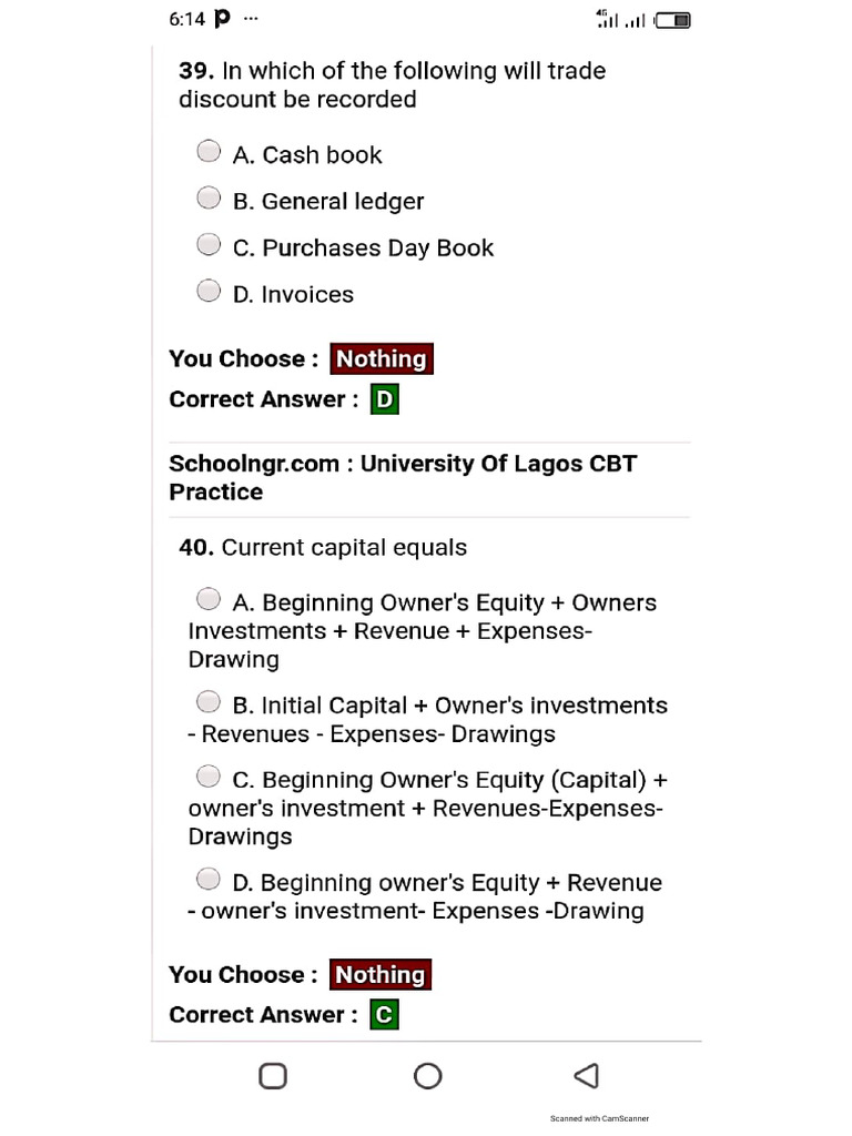 Acc111 Schoolngr | PDF