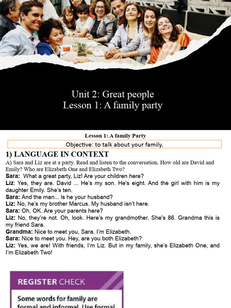 Unit 2 Lesson 1 | PDF | Language Arts & Discipline