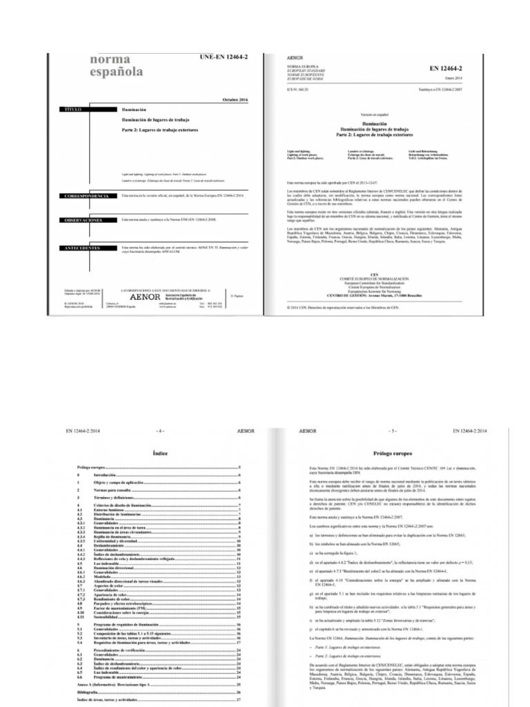 Une en 12464-2 (2016) | PDF