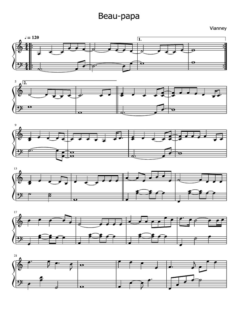 Beau Papa - Vianney | PDF