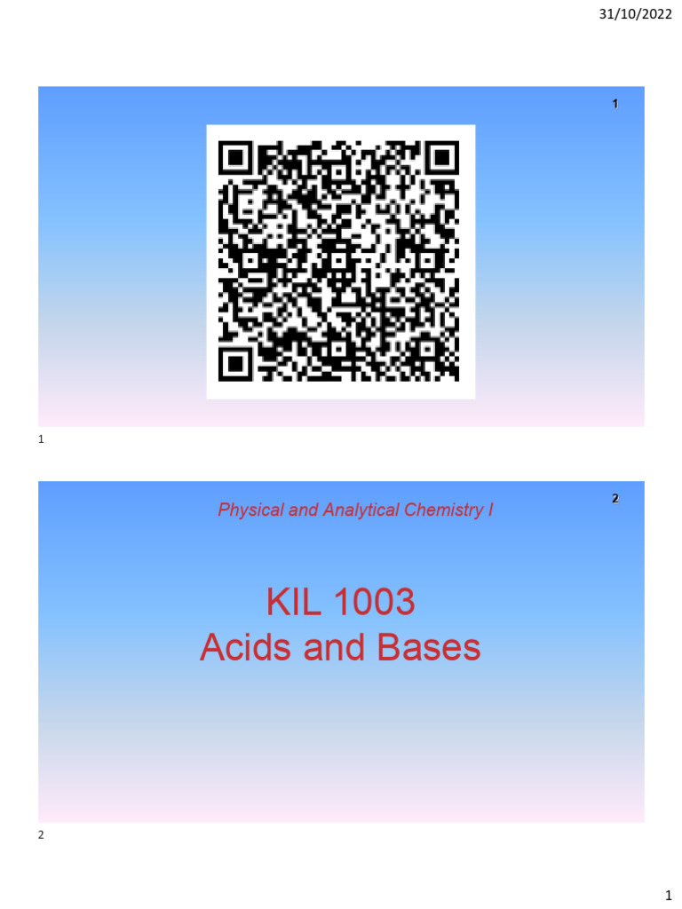 Acid and Base Part 1 31 Oct 2022 - 231008 - 210813 | PDF