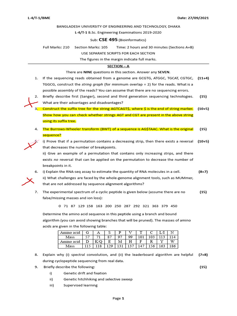CSE495 - SectionA - 16 Batch | PDF