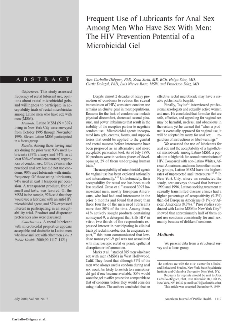 1117 | PDF | Anal Sex | Sexual Intercourse