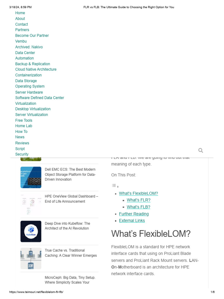 FLR Vs FLB - The Ultimate Guide To Choosing The Right Option For You | PDF