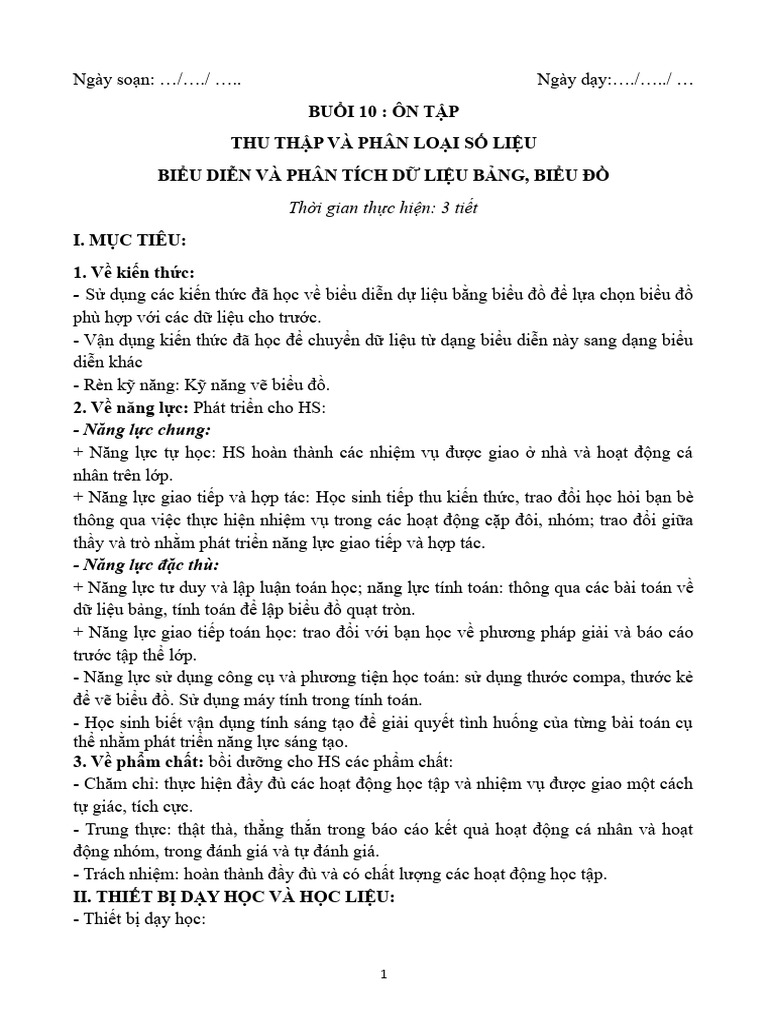 B10. Bieu Dien Va Phan Tich Du Lieu Bang Bang, Bieu Do | PDF