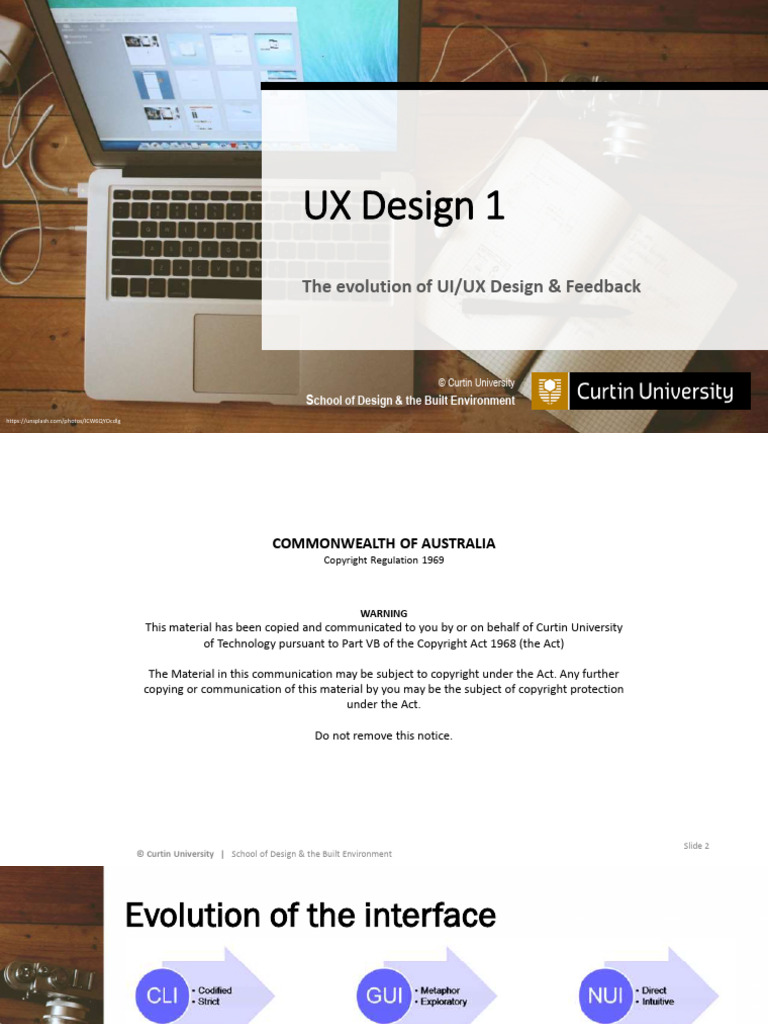UX1 Week 2 | PDF | User Experience | Human–Computer Interaction