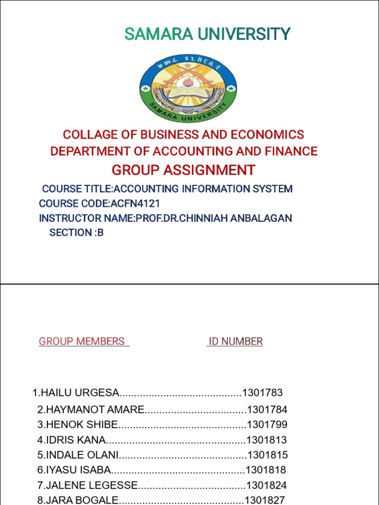 Ais Assignment Group 2 | PDF | Inventory | Expense