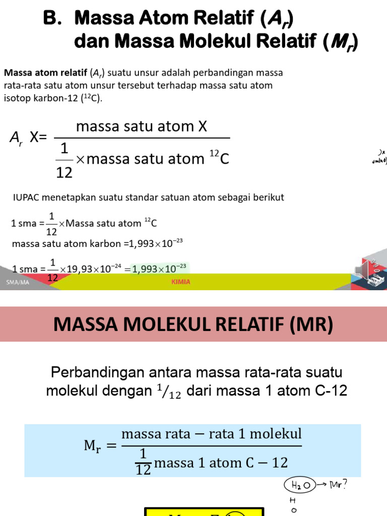 Konsep Mol dan Massa Relatif | PDF | Sains & Matematika | Teknologi ...