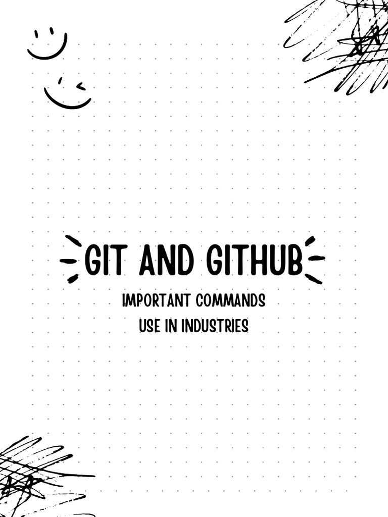 Git and GitHub Commands | PDF | Computer File | Unix Software