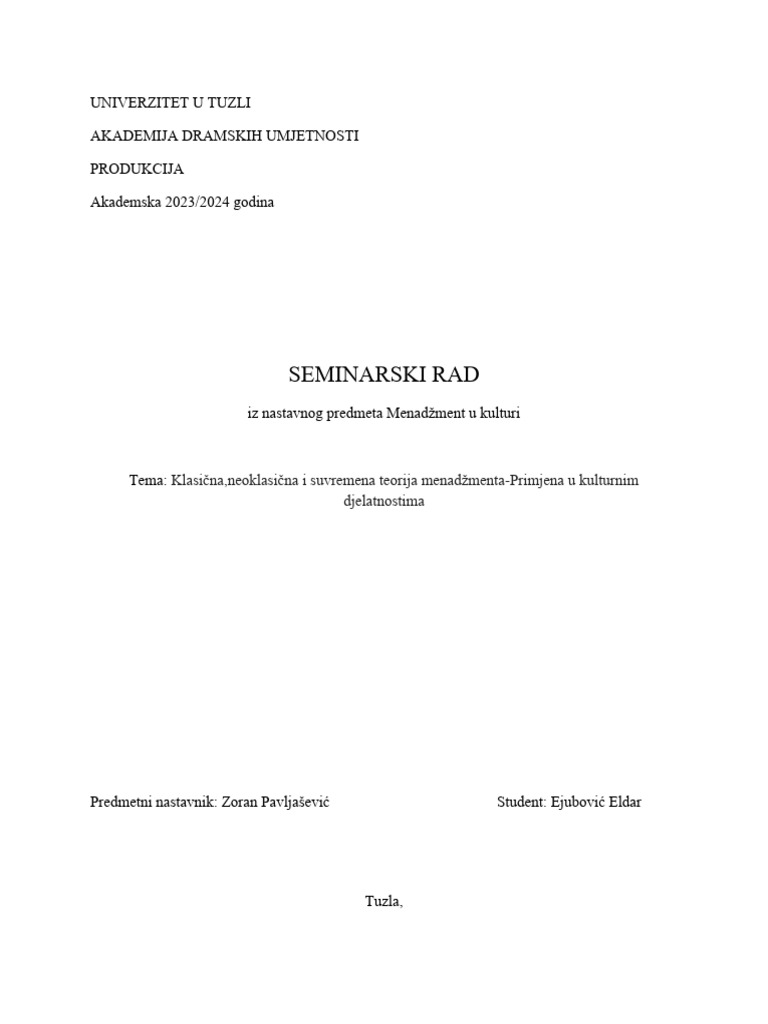Menadzment | PDF