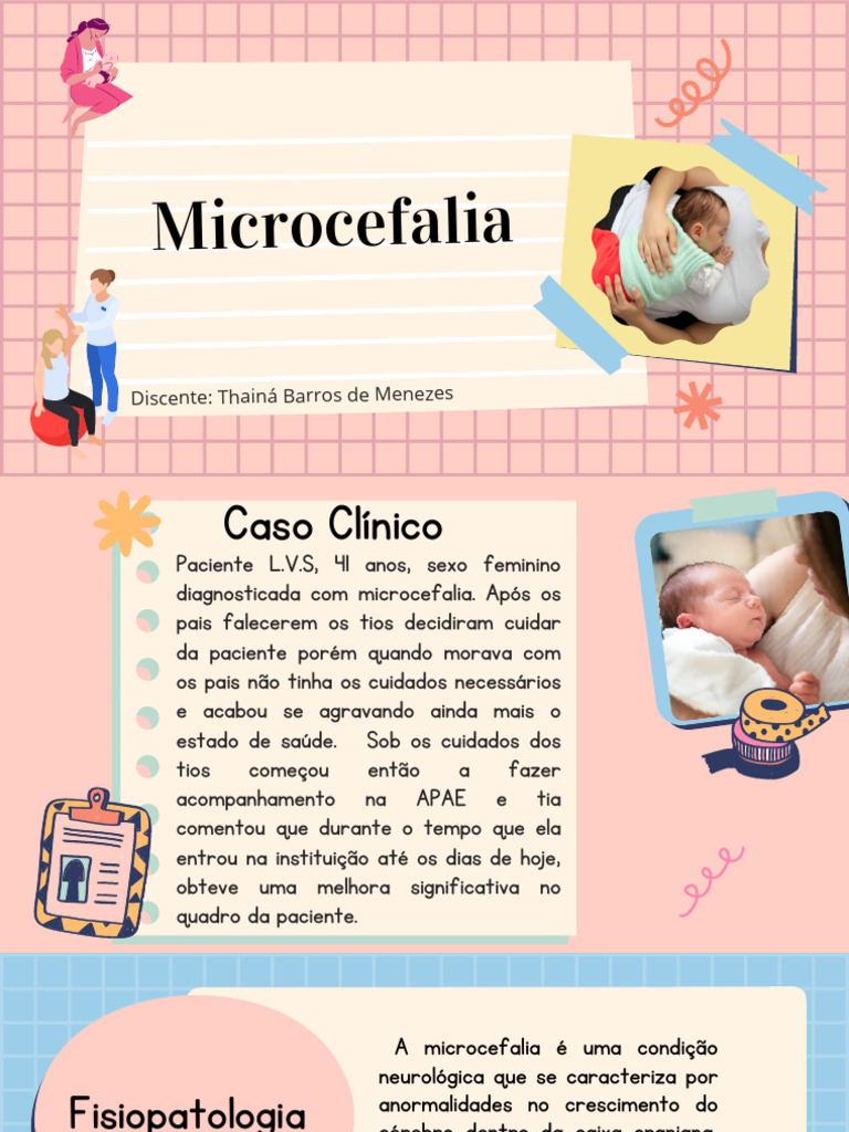Caso Clinico Microcefalia | PDF | Medicina Clínica | Causas de morte