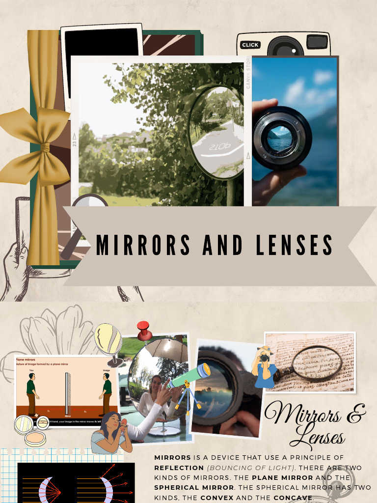 Mirrors & Lenses | PDF | Mirror | Electrodynamics