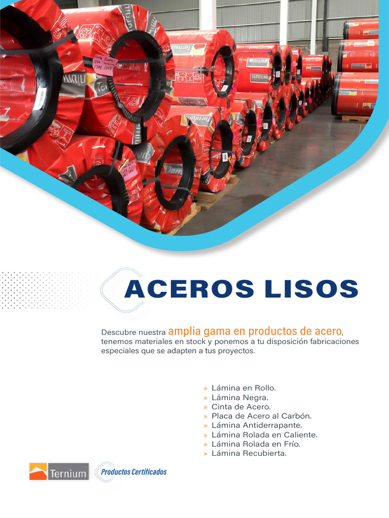 Cátalogo - Aceros Lisos | PDF