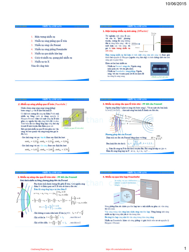 Vat-Ly-Dai-Cuong - Nguyen-Kim-Quang - 7-Nhieu-Xa-Anh-Sang - (Cuuduongthancong - Com) | PDF