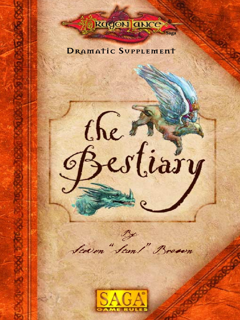 Dragonlance - The Bestiary | PDF