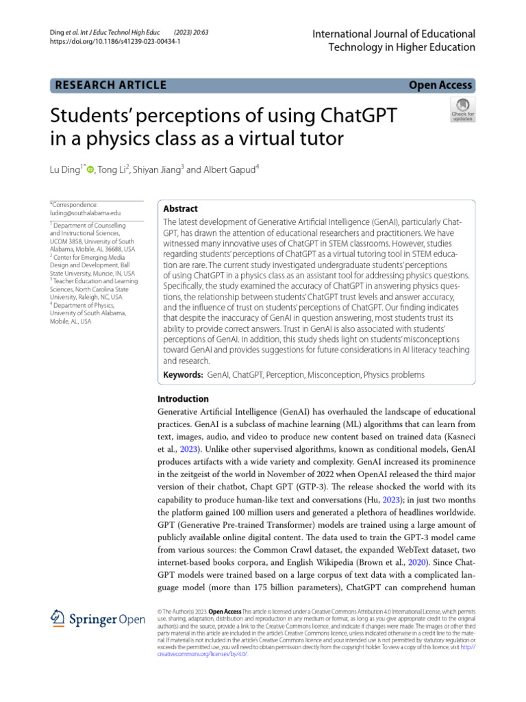 Chatgpt - Physics Class | Download Free PDF | Artificial Intelligence ...