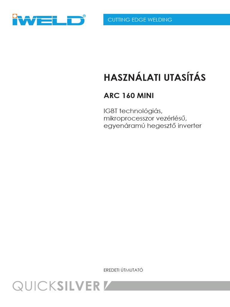 ARC 160 MINI - Manual | PDF