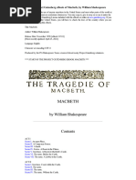 Macbeth Play Entire Script | PDF | Macbeth | Shakespearean Tragedies