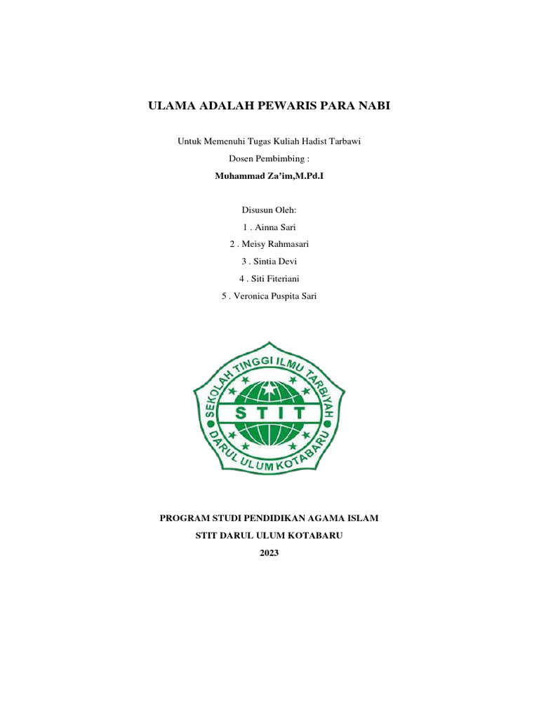 Penutup Docx New | PDF