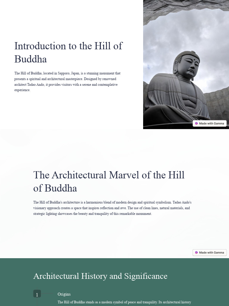 Introduction-to-the-Hill-of-Buddha (1) | PDF | Minimalism | Sustainability